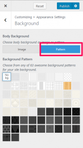 How to change Website Background? - BlossomThemes