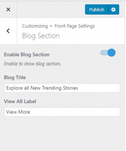 How to Configure Blog Section? - BlossomThemes