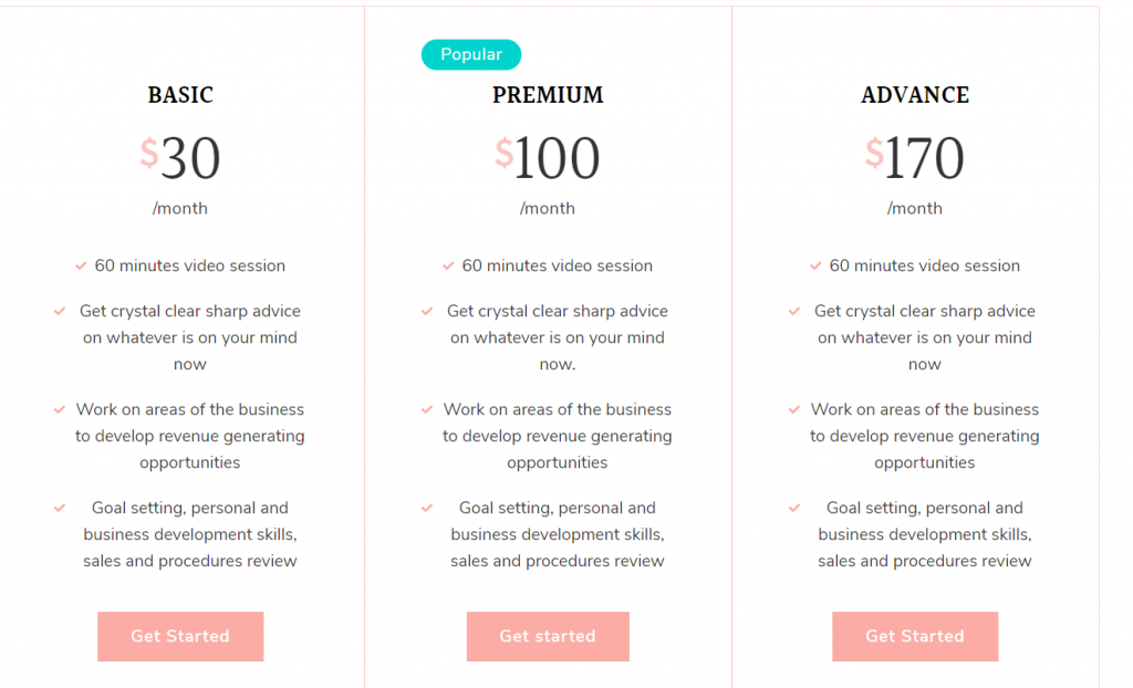 How to Configure Pricing Main Section? – BlossomThemes