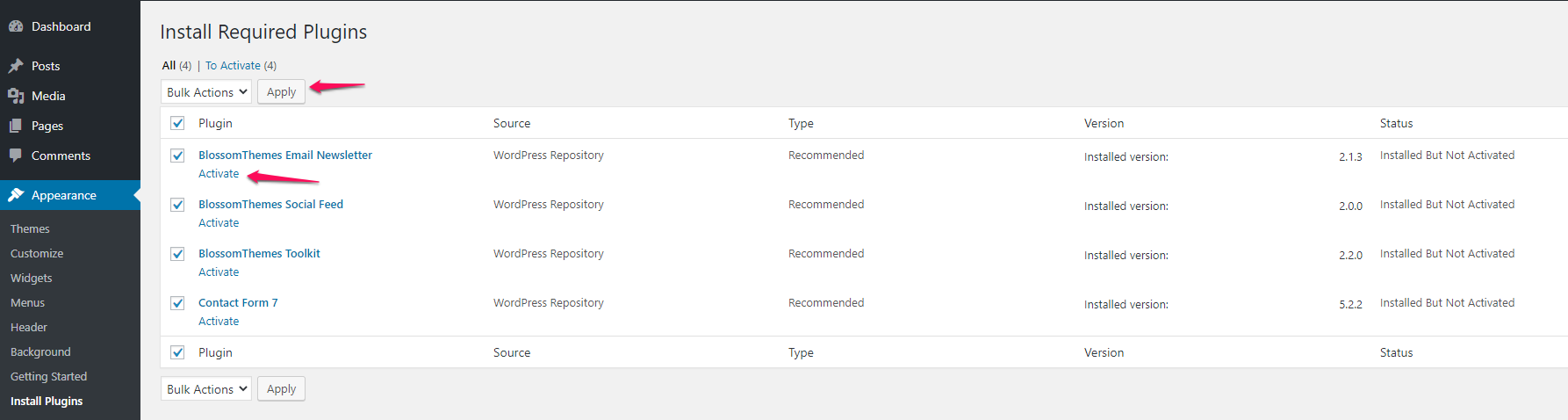 Recommended Plugins - BlossomThemes