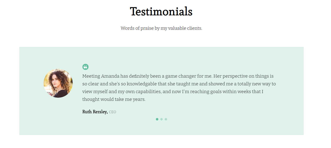 How to Configure Testimonial Section? - BlossomThemes