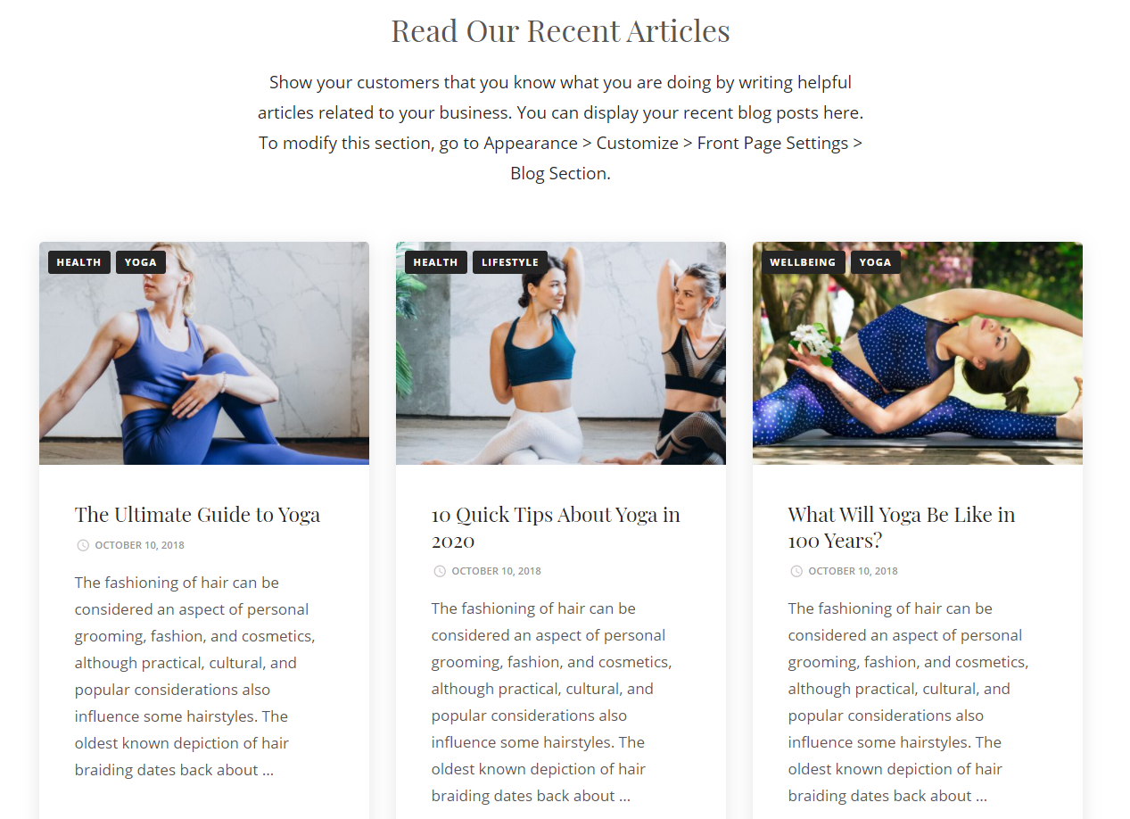 How to Configure Blog Section? - BlossomThemes