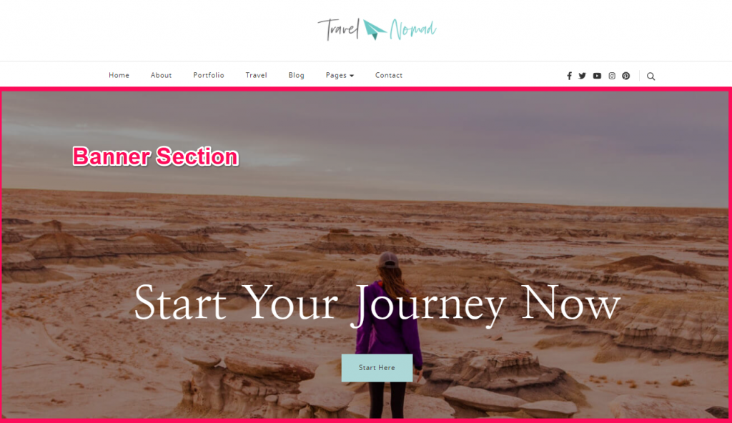 How to Configure Banner Section? – BlossomThemes