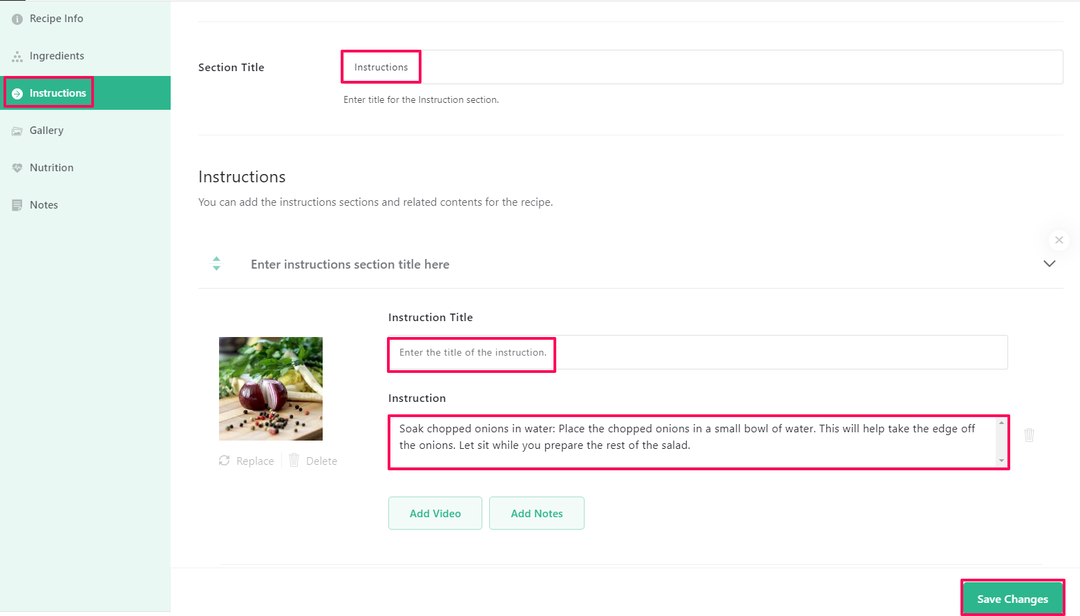 How to create a recipe? – BlossomThemes