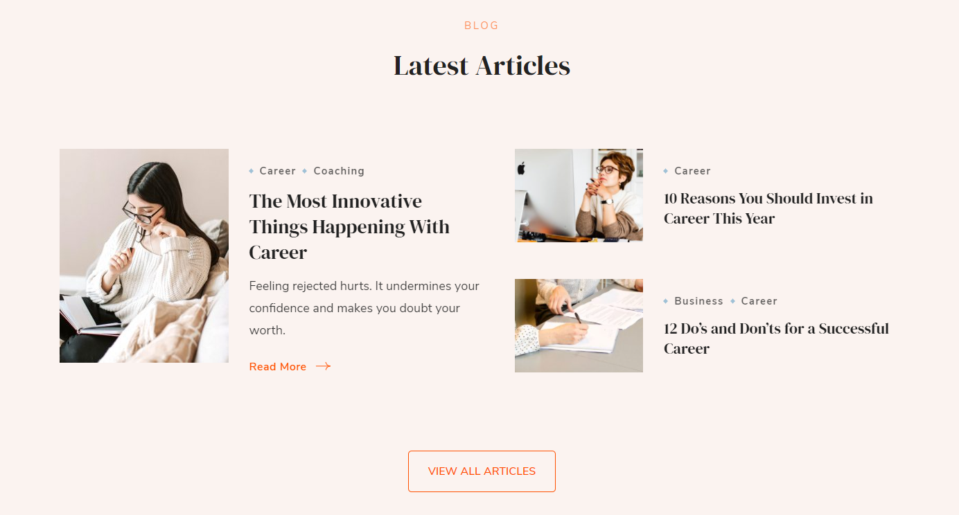 How to Configure Blog Section? - BlossomThemes