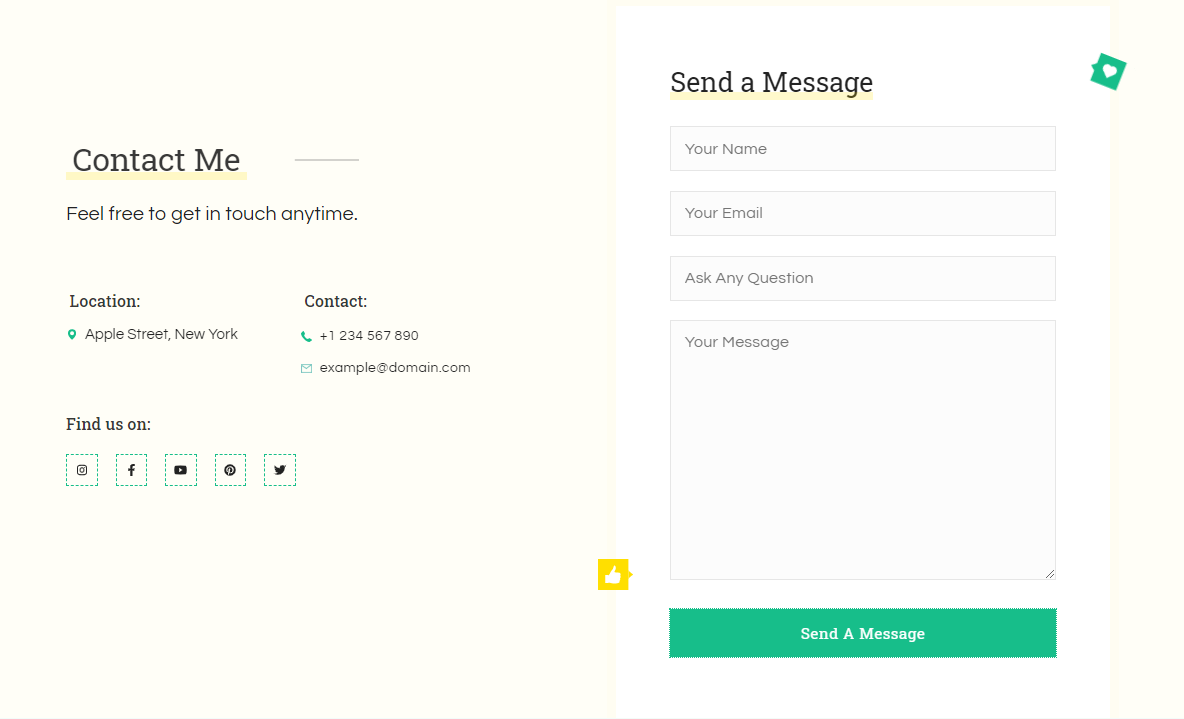 How to configure Contact Section? - BlossomThemes