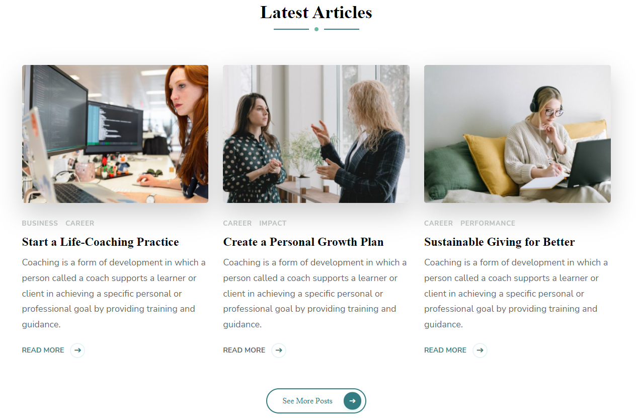 How to Configure Blog Section? - BlossomThemes