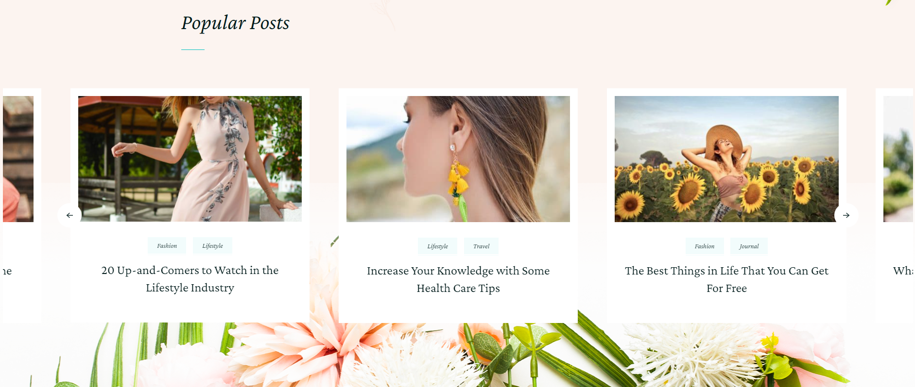 How to Configure Popular Posts Section? - BlossomThemes
