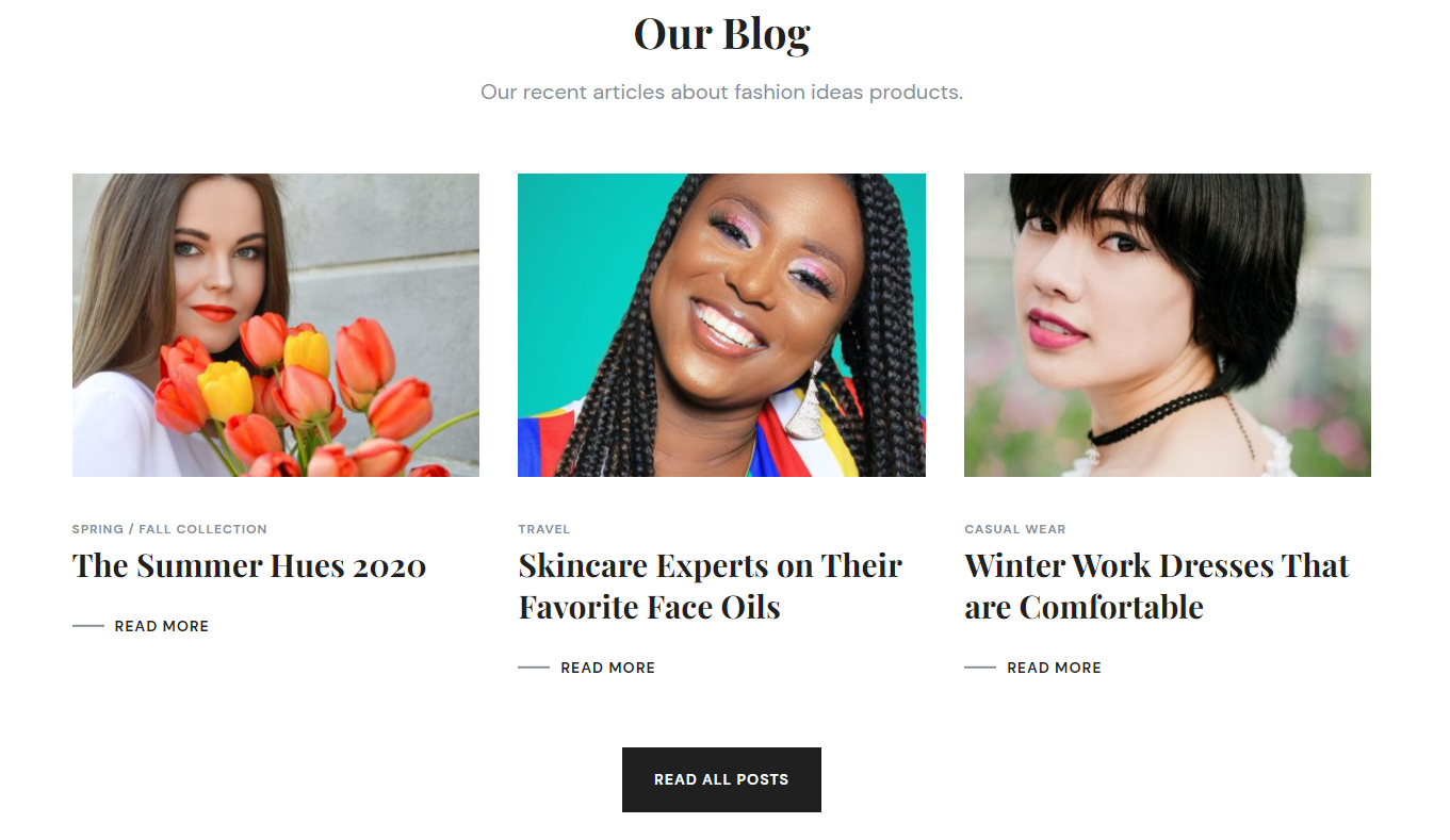 How to Configure Blog Section? - BlossomThemes