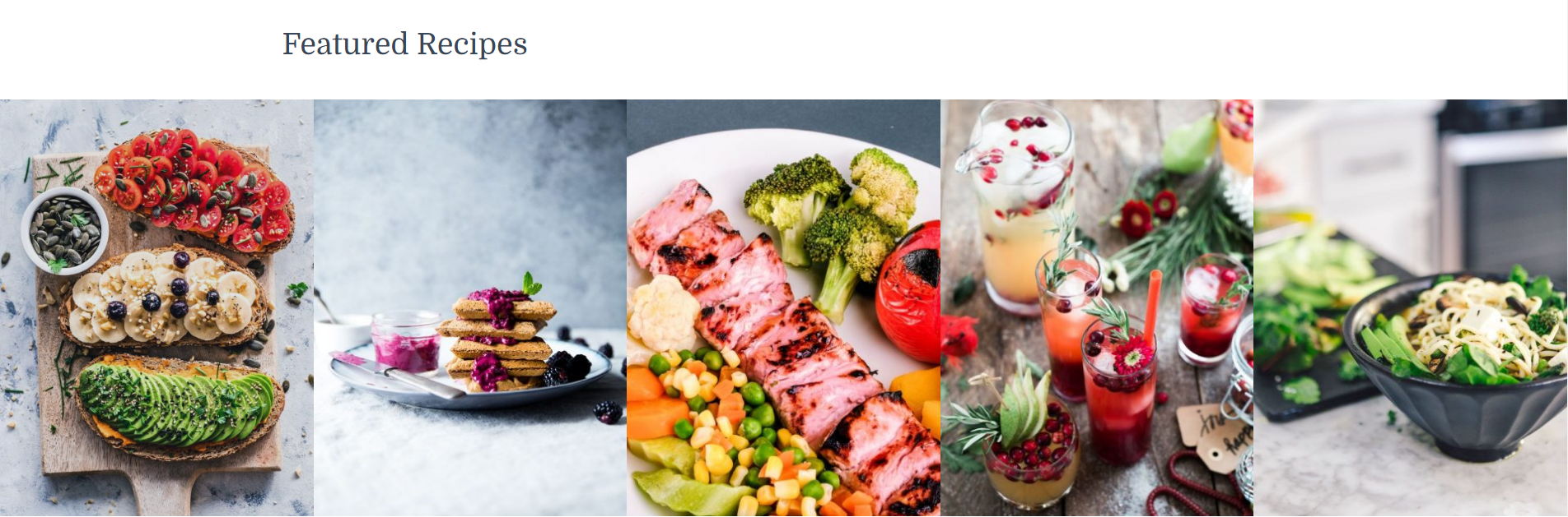 How to Configure Featured Recipe Section? – BlossomThemes