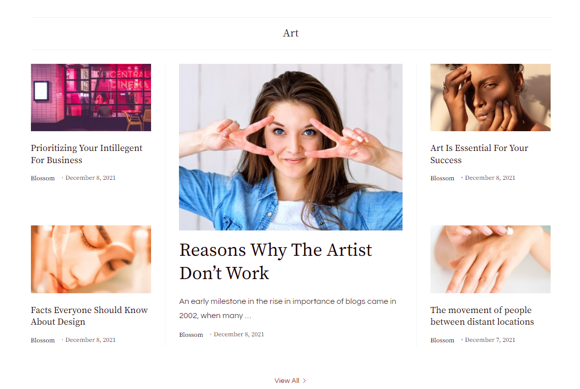 How to Configure Trending Category Section? - BlossomThemes