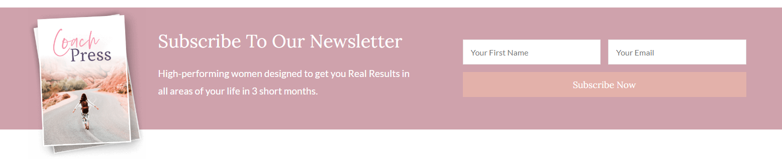 How to Configure the Newsletter Section? – BlossomThemes