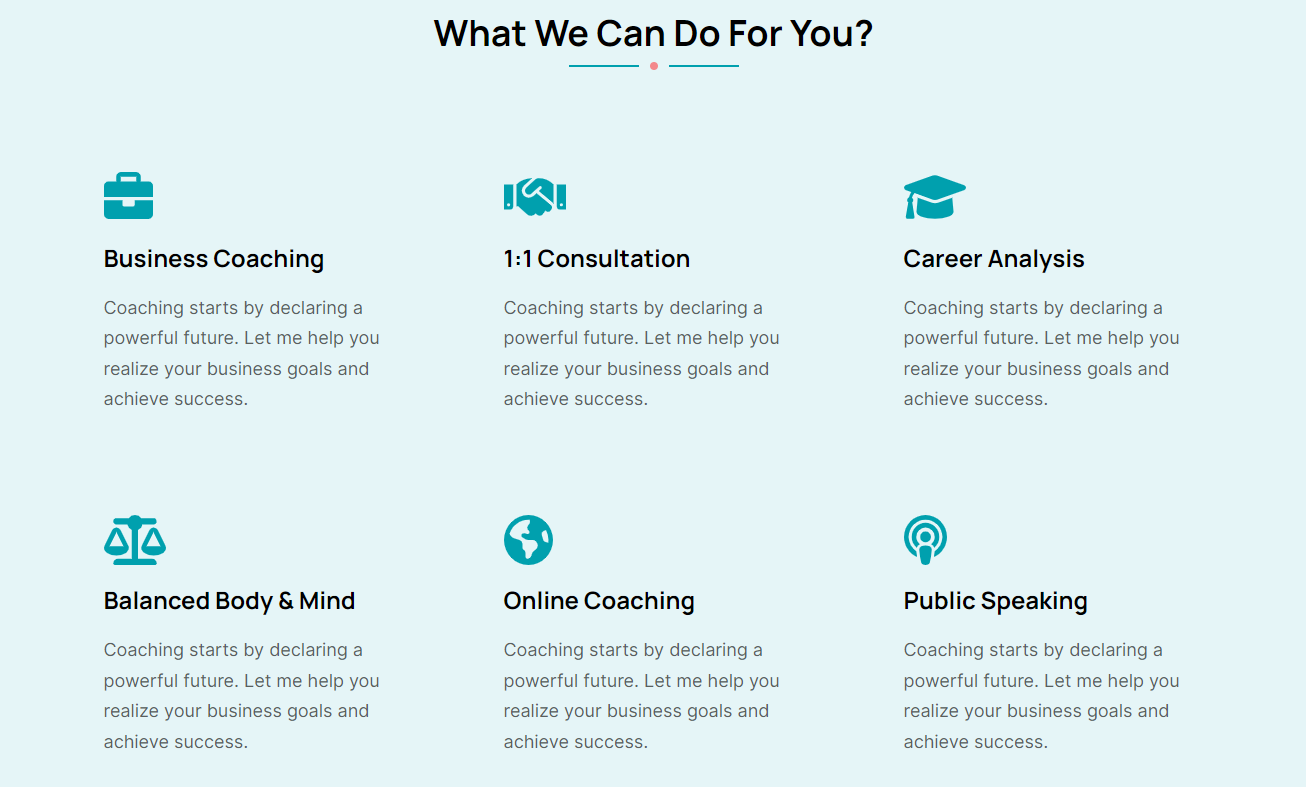 How to Configure Service Section? - BlossomThemes