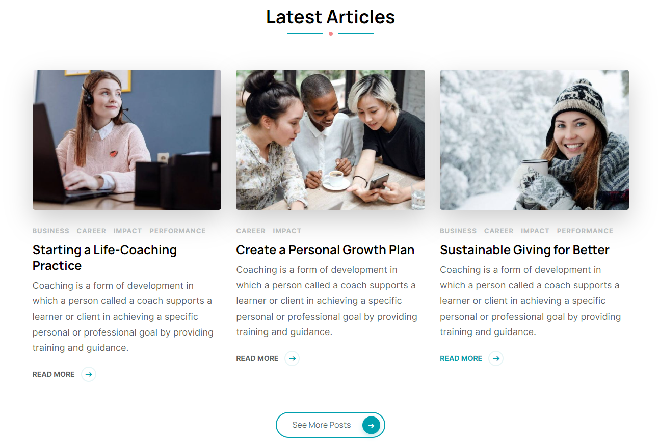 How to Configure Blog Section? - BlossomThemes