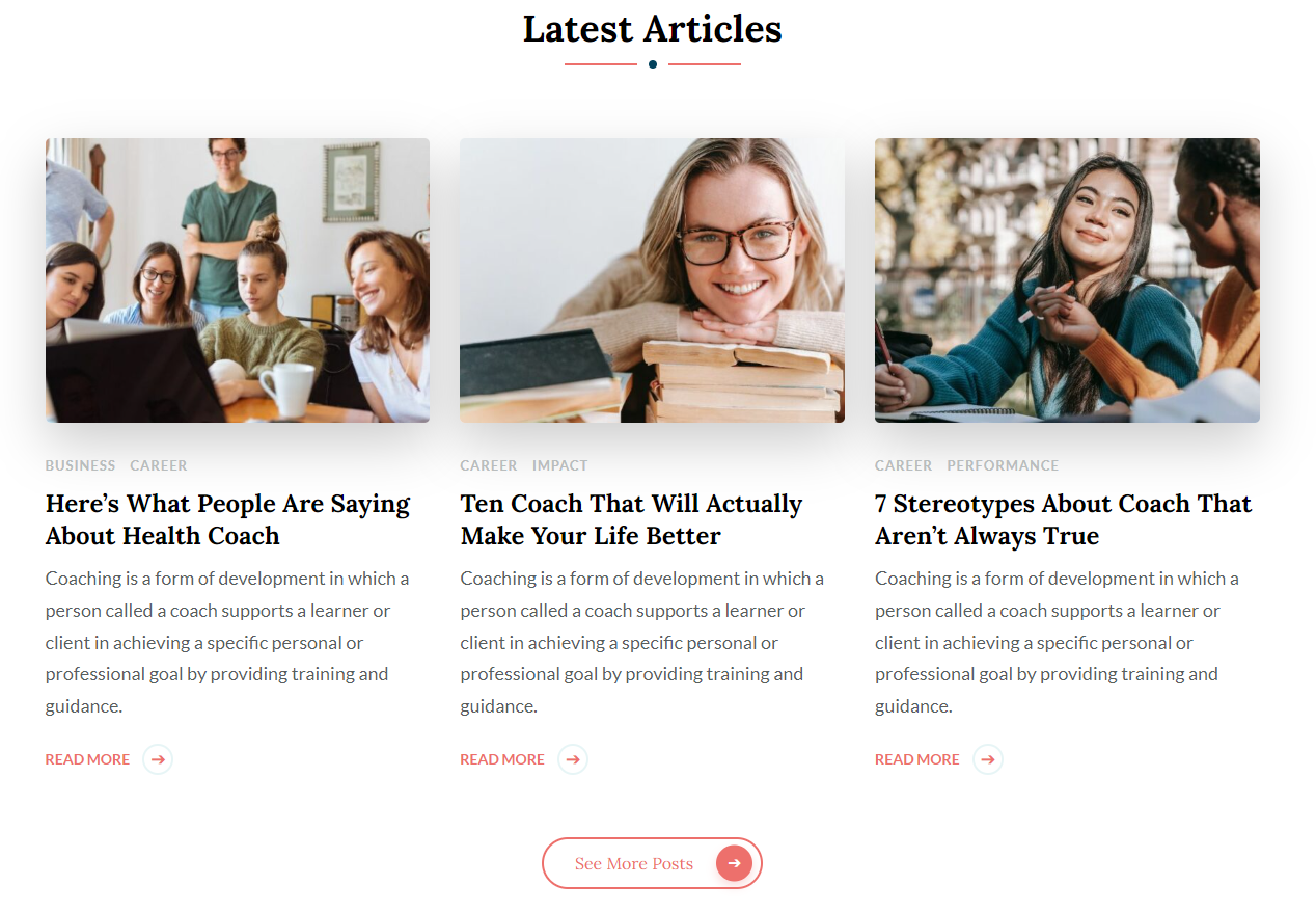How to Configure Blog Section? - BlossomThemes