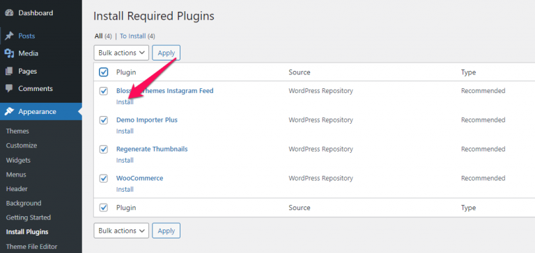 Recommended Plugins - BlossomThemes