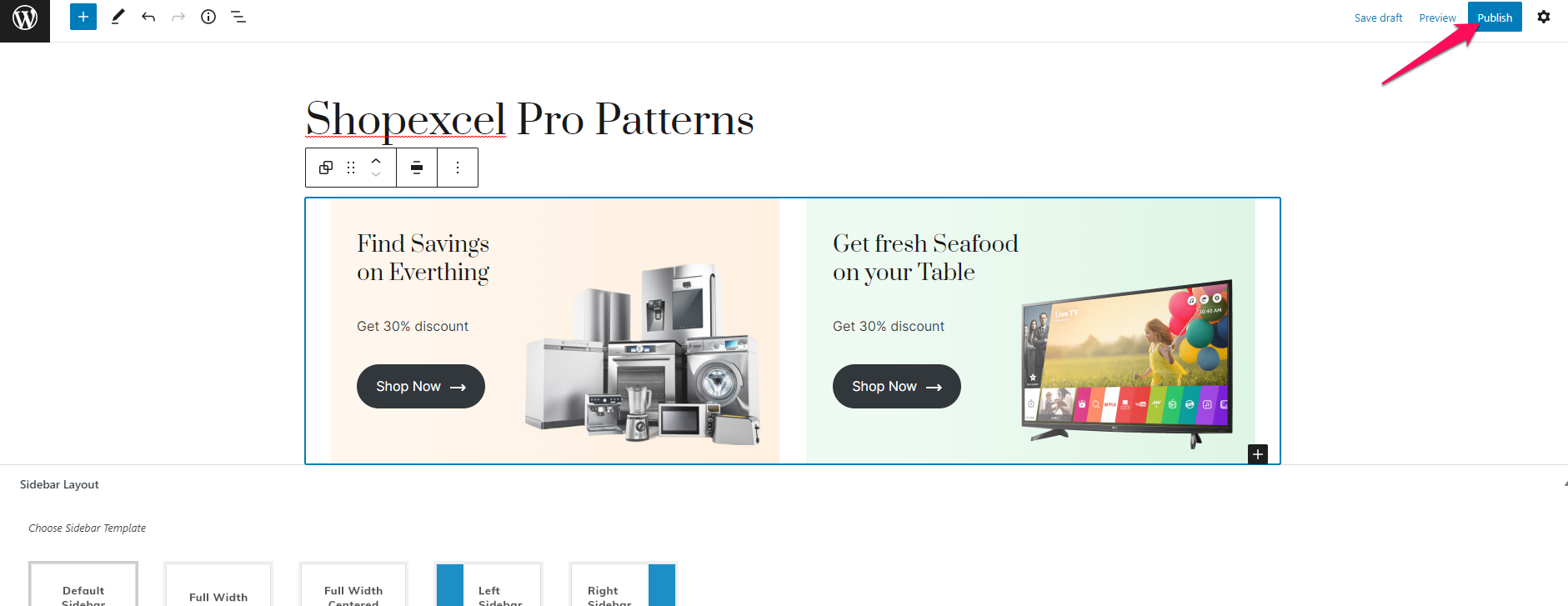 Shopexcel Pro Patterns - BlossomThemes